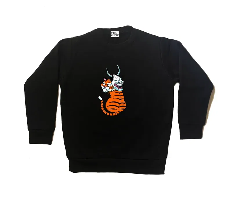 סווטשירט Tiger Mask - Out & About.